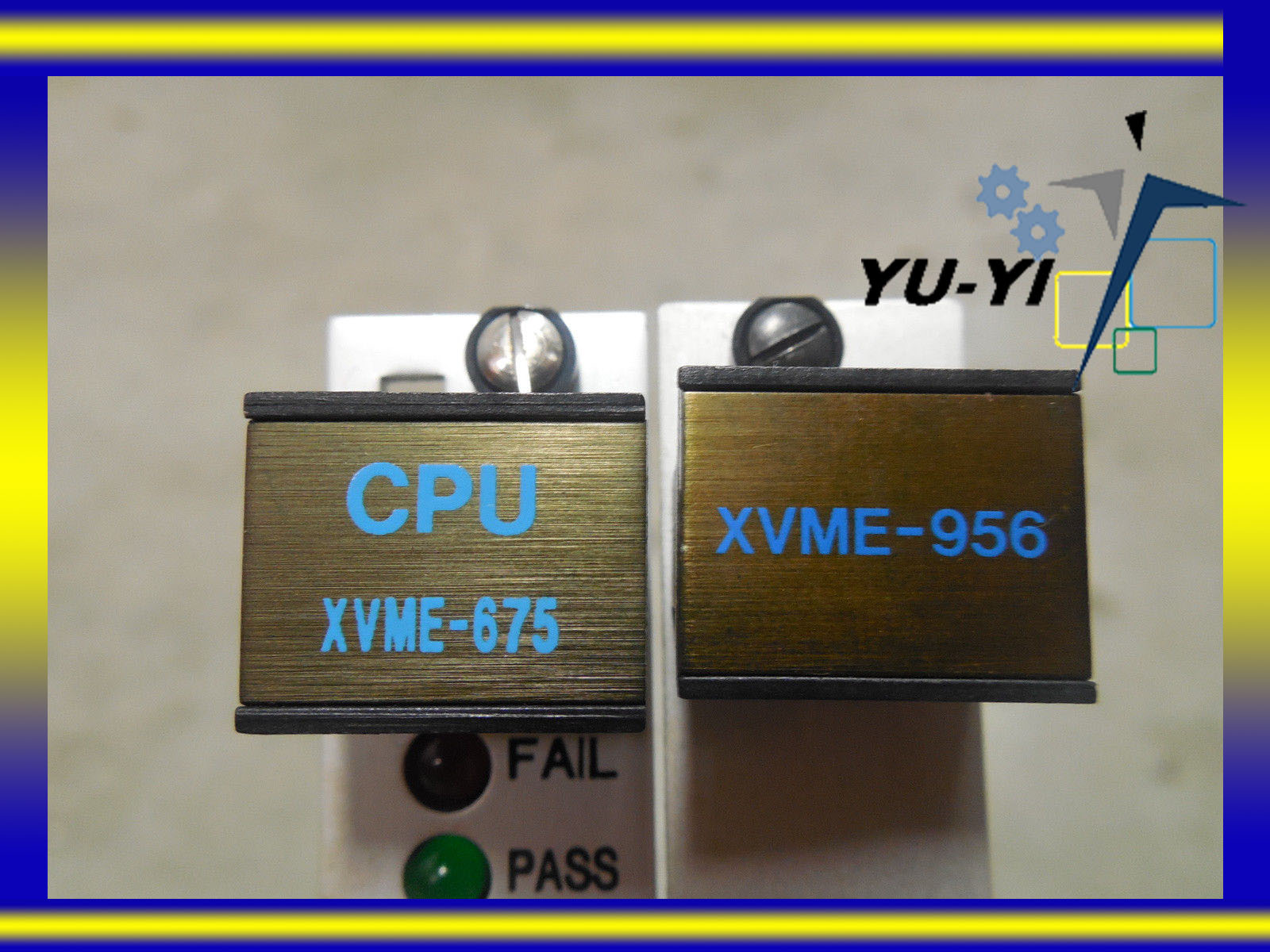 Xycom XVME-675 CPU Card with XVME-956 Disc Module 70675-098 - 裕益科技自動化設備可程式編碼器PLC分散式控制系統DCS